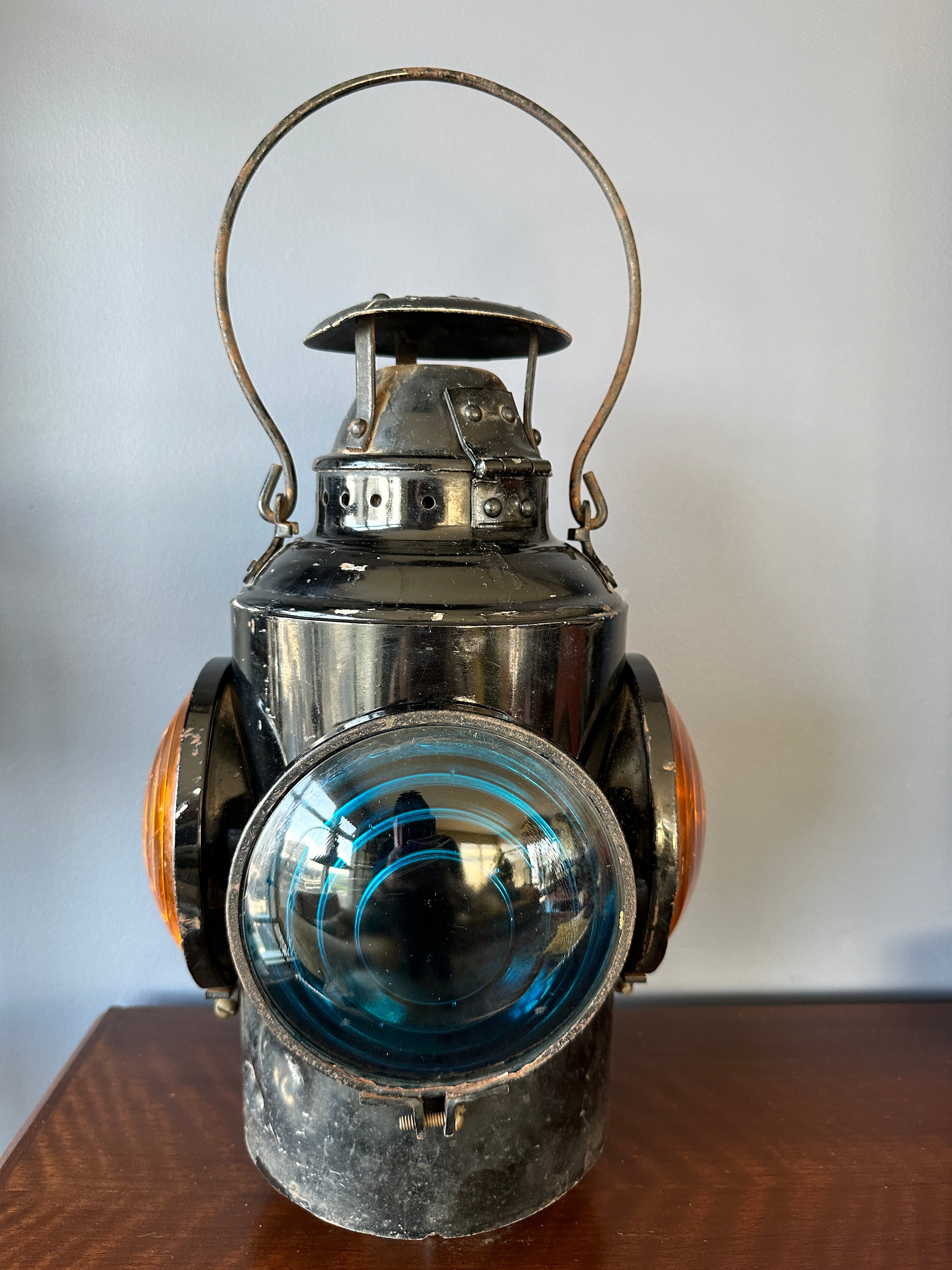 CNR Hiram Piper Railroad Switch Lamp - Green and Amber Lenses ...